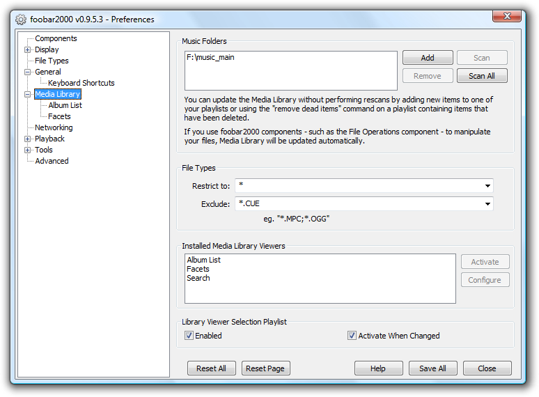 File:Foobar2000-Preferences-medialibrary.png - Hydrogenaudio Knowledgebase