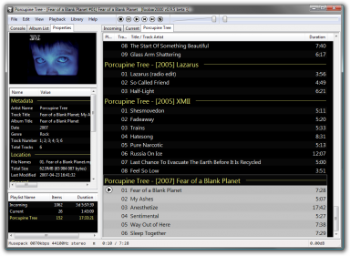 foobar2000:Components/Default user interface (foo_ui_std) - Hydrogenaudio Knowledgebase